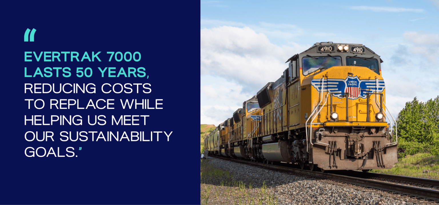Evertrak 7000 Composite Ties Revolutionize the Industry